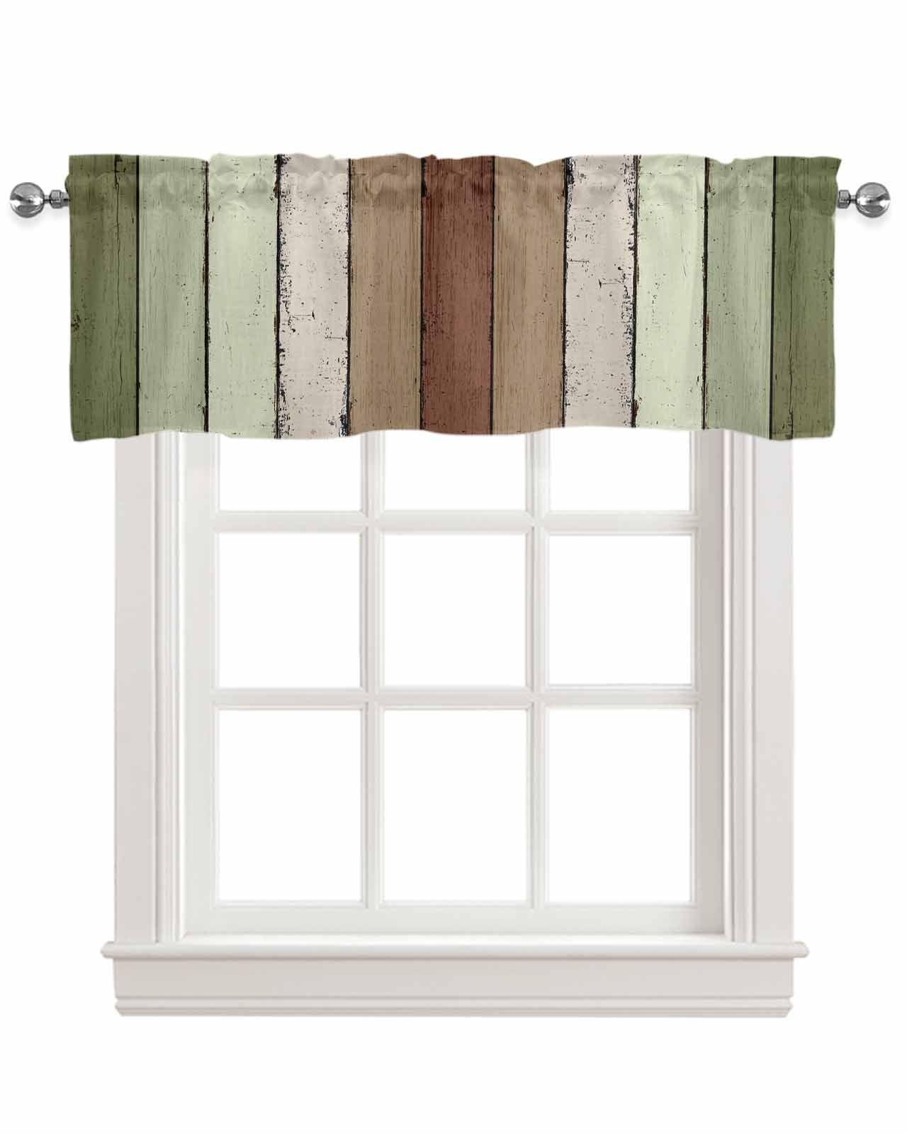 Sage Green Kitchen Valances for Windows Farmhouse Linen Window Valance ...