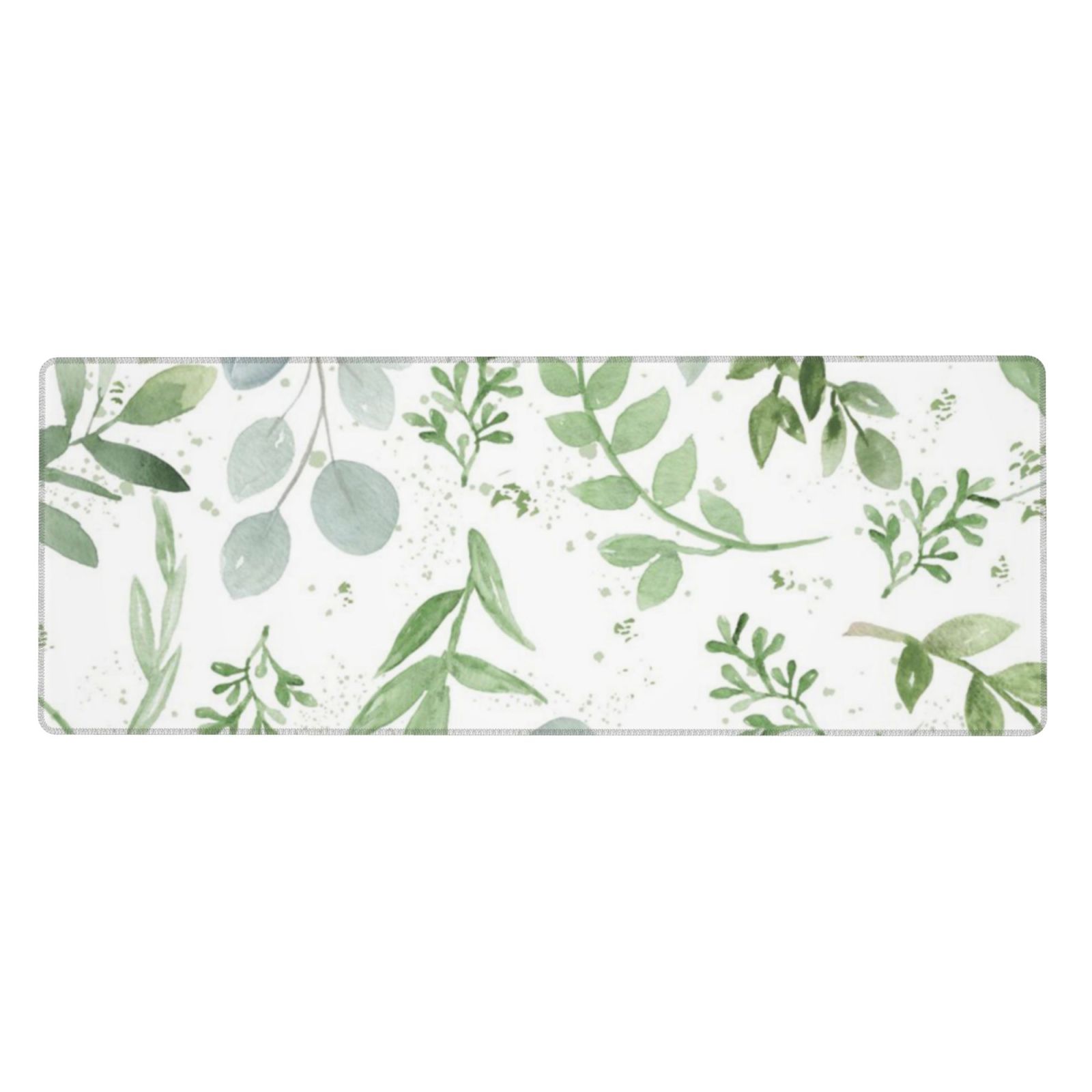 Sage Green Leaves Mousepad Large Mouse Pad Desk Pad Computer Keyboard ...