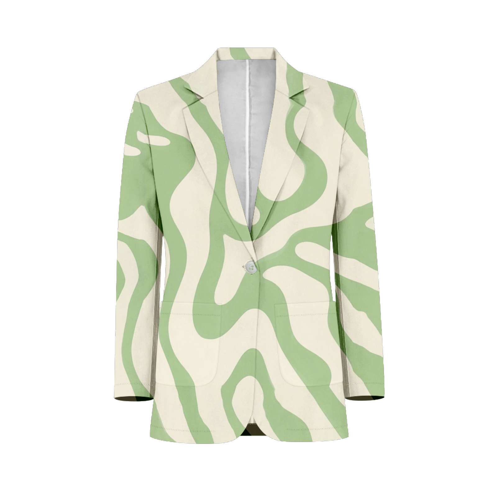 Sage Green Liquid Swirl Art Mens Suits Shawl Collar Slim Fit Suit Mens ...