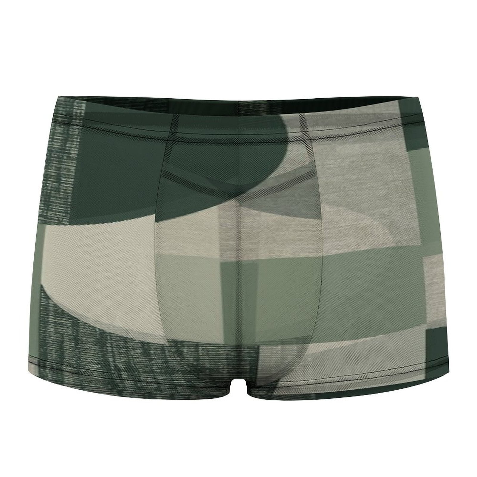 Sage Green Men's Mesh Boxer Briefs Cooling Breathable Sports Underwear ...