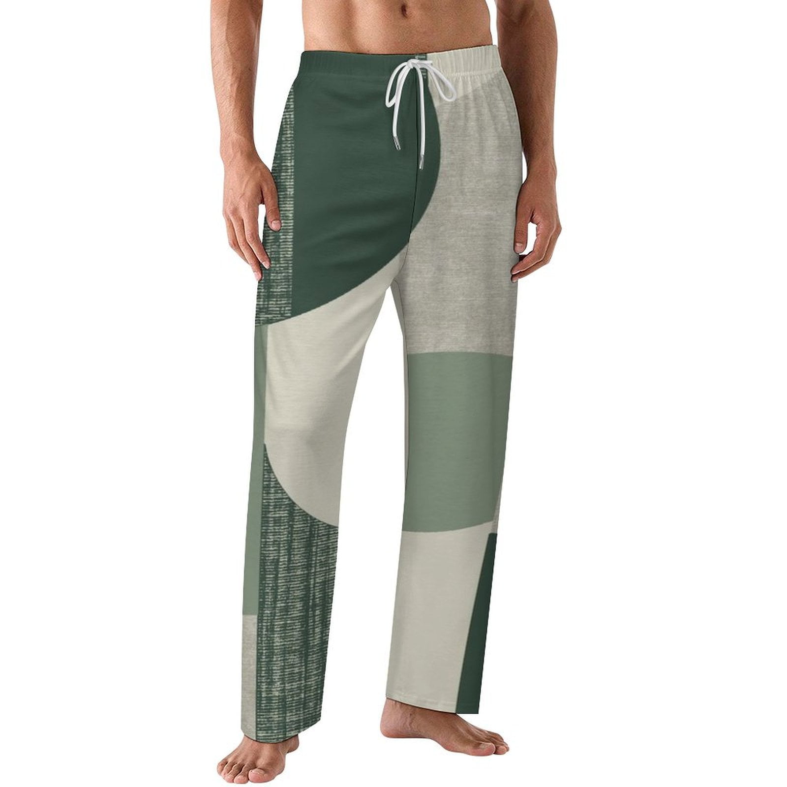 Sage Green Mens Pajamas Pajama Pants Mens Sleepwear Lounge Sleep ...