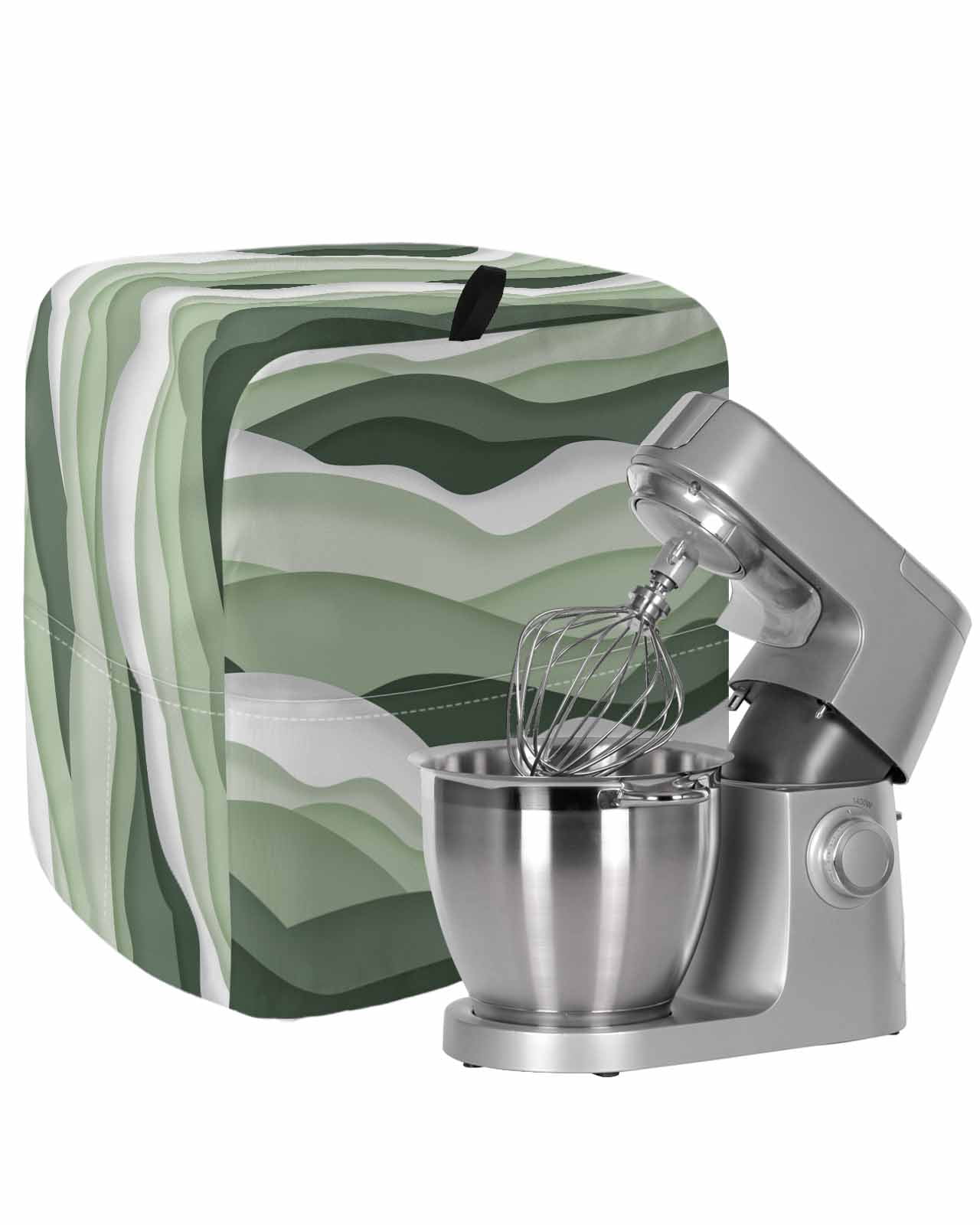 Sage Green Ombre Stand Mixer Dust Cover with Storage Pocket & Handles ...