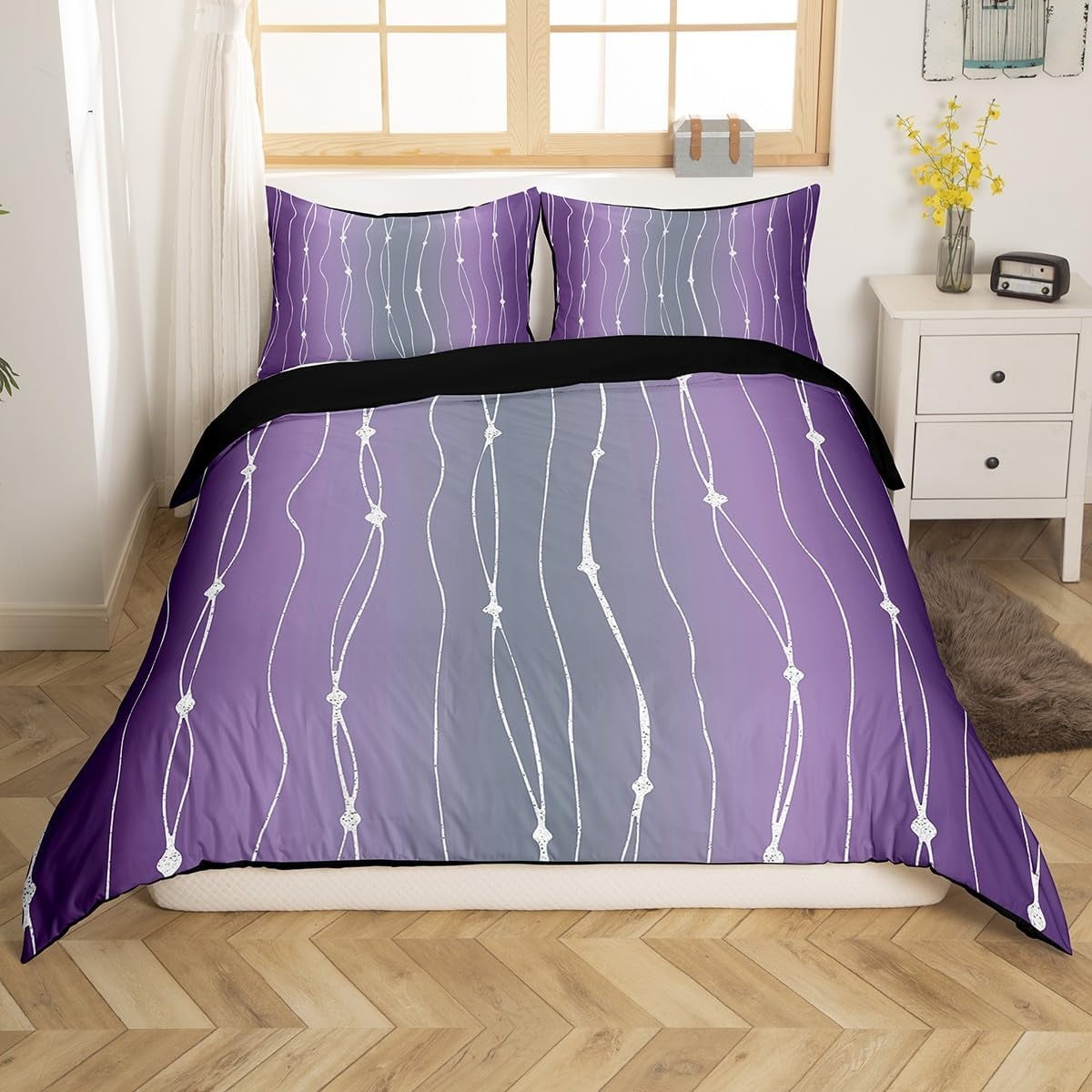 Sage Green and Pink Duvet Cover Twin Girls Women Abstract Aesthetic ...