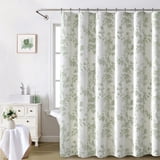 psoiuetr Sage Green Floral Shower Curtain, 72" x 72" - Walmart.com