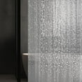 Sage Green Shower Curtain - Waffle Textured Heavy Duty Thick Fabric ...