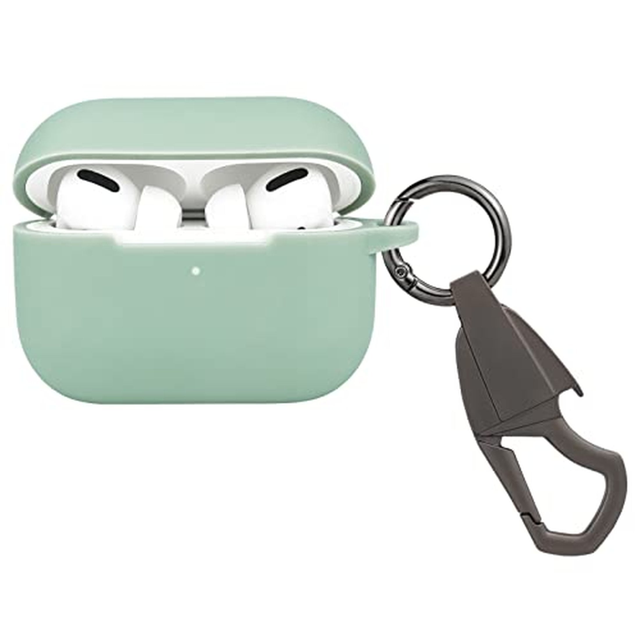 Sage Green Silicone AirPods Pro Case for Men - Stylish Protection ...