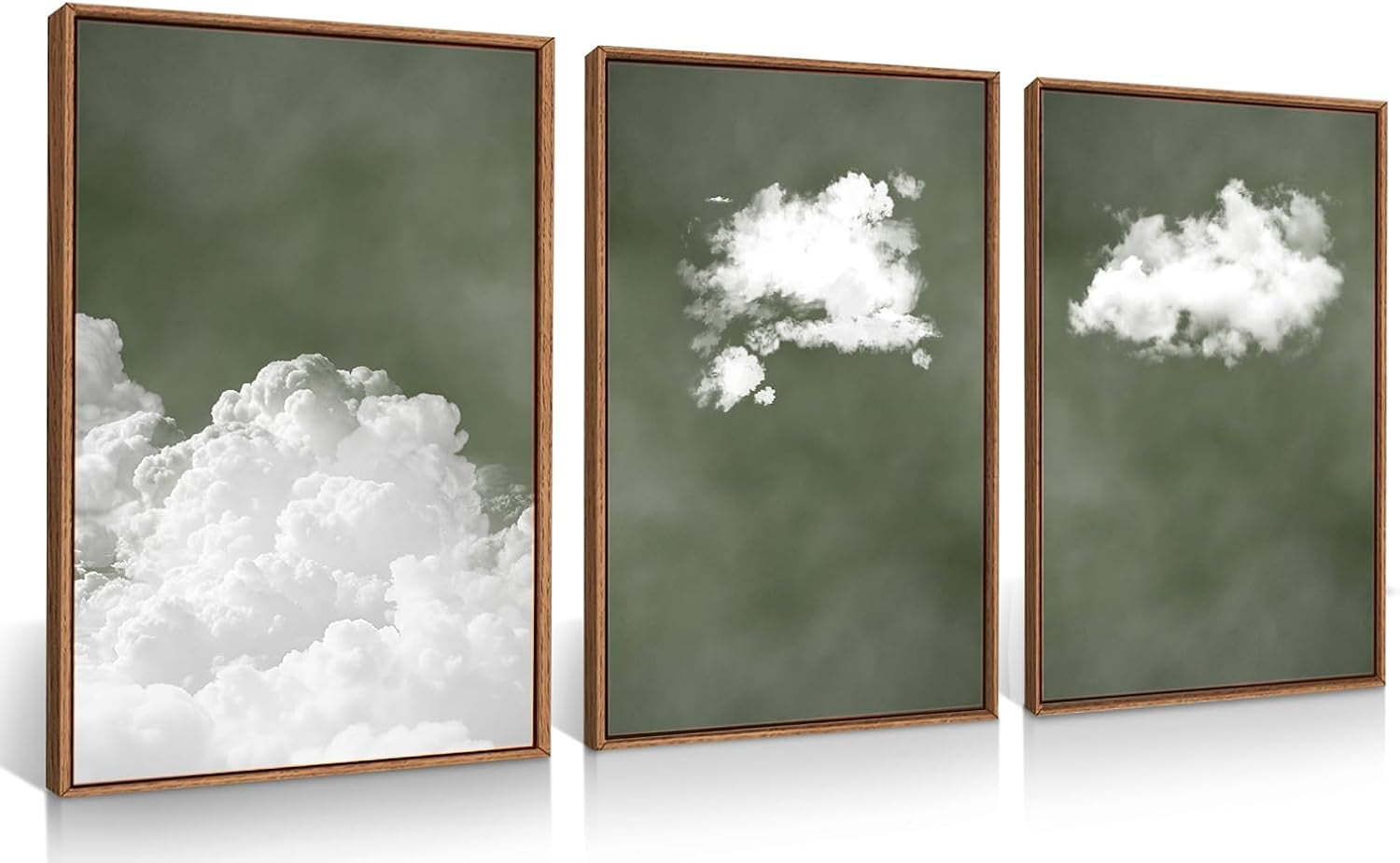Sage Green Wall Hieng Canvas Prints Cloud Hieng Posters,Large ...