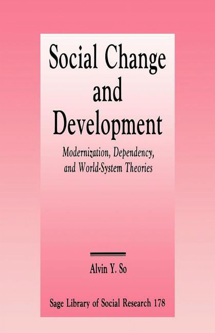 Sage Library of Social Research Social Change and Development ...