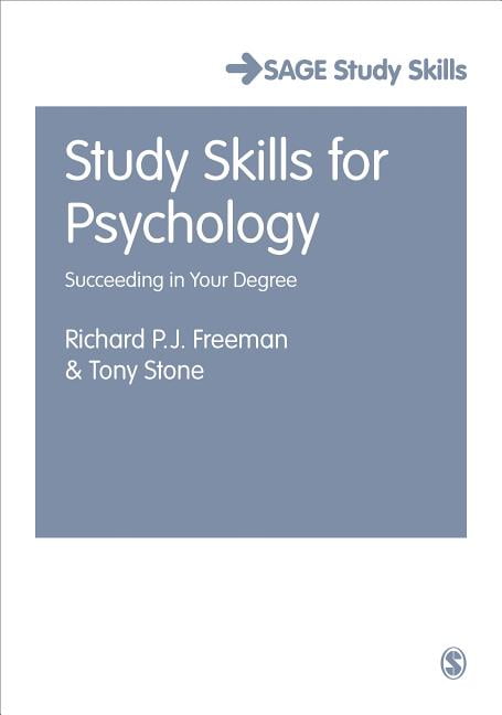 Sage Study Skills Study Skills for Psychology: Succeeding in Your ...