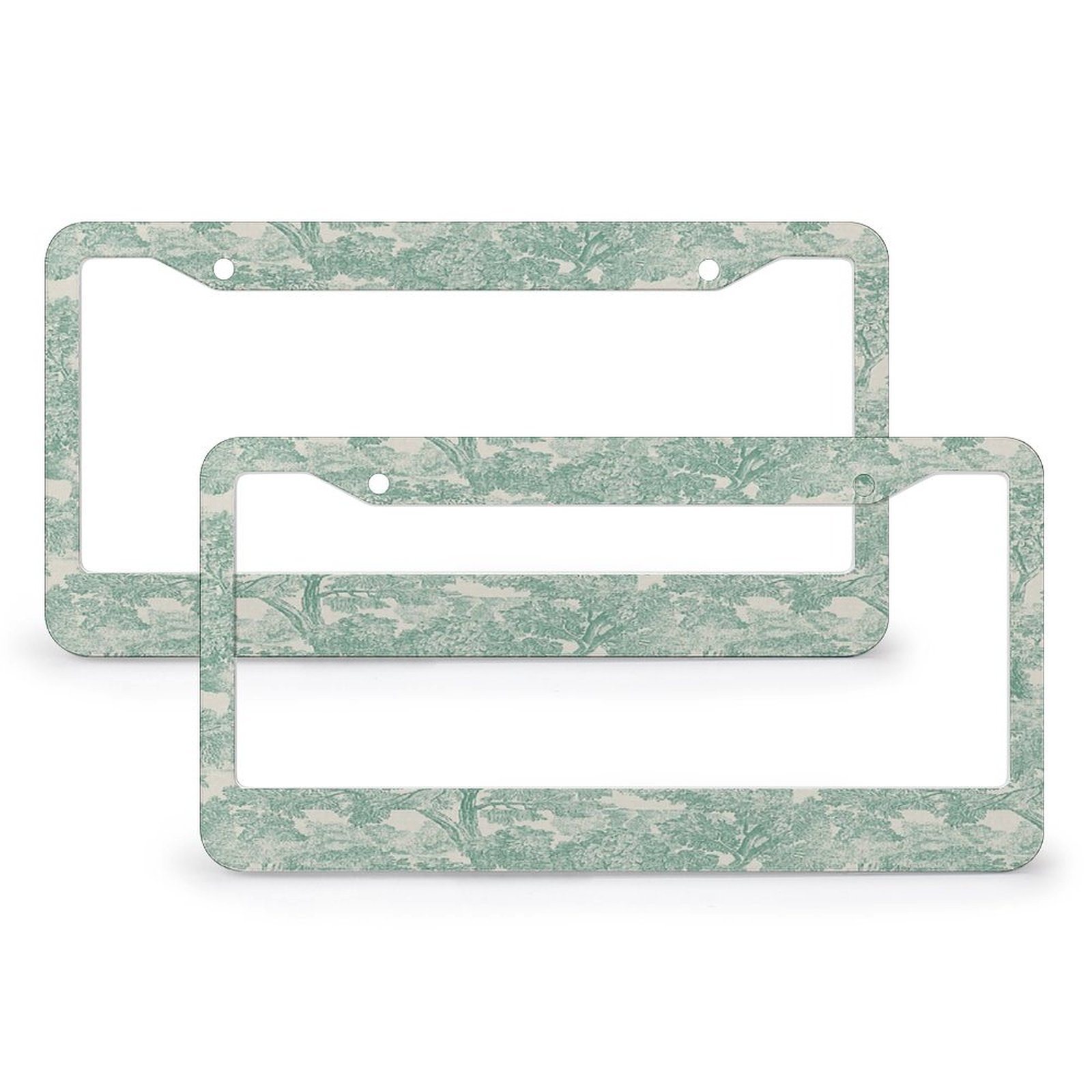 Sage Tree License Plate Frame - 2 Pack Women Car Plate Holder Cover ...