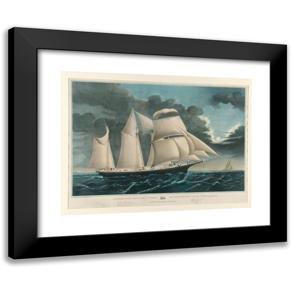 Sage and Sons 14x12 Black Modern Framed Museum Art Print Titled ...
