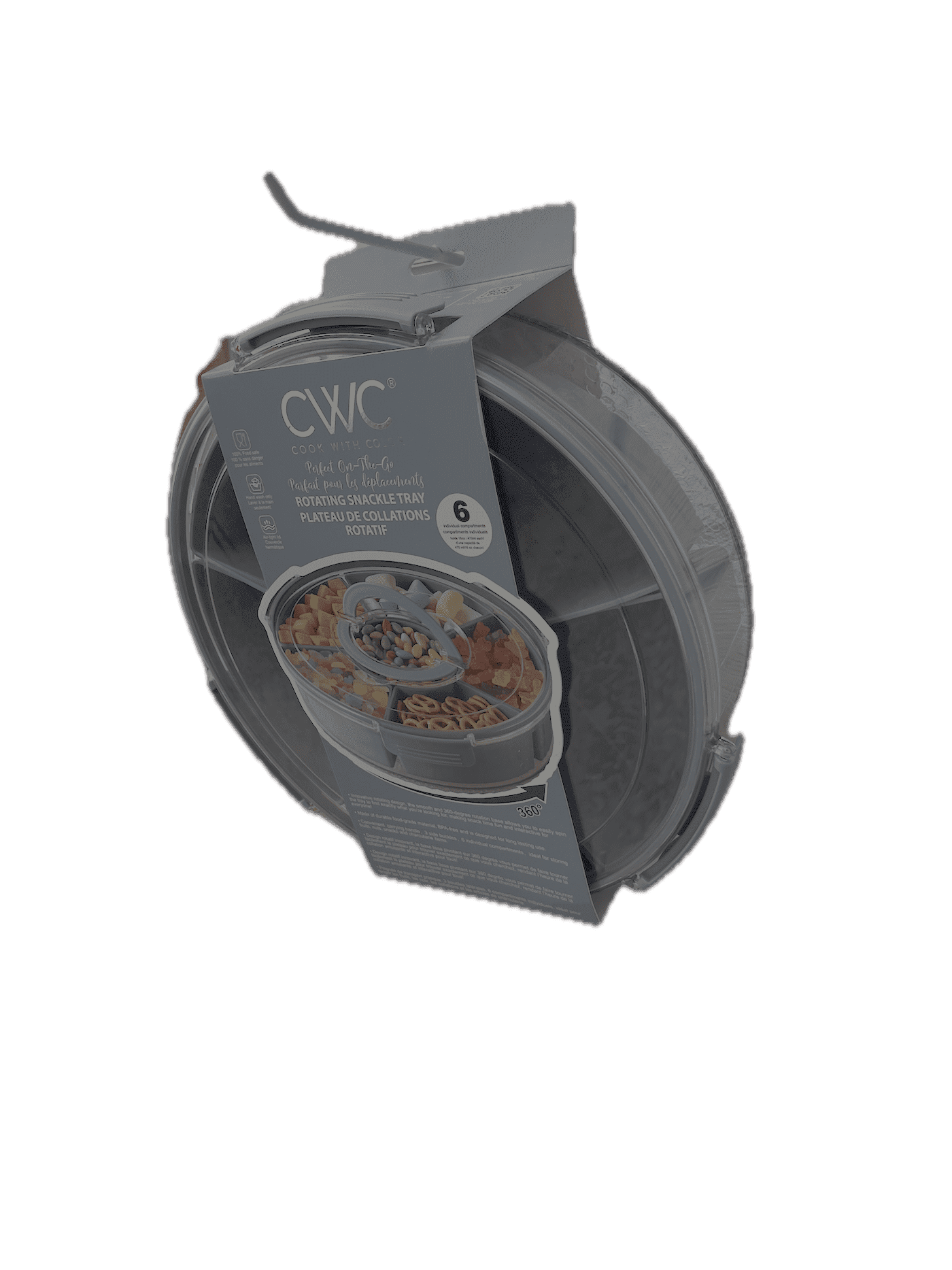 Sage round snack box - Walmart.com