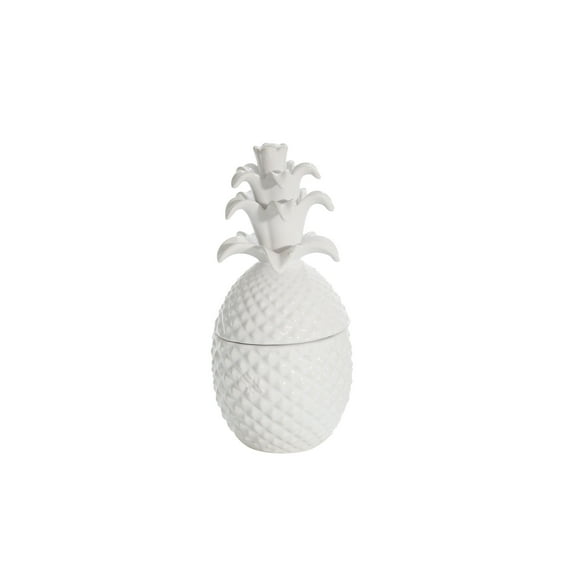 Large White Ceramic Pineapple