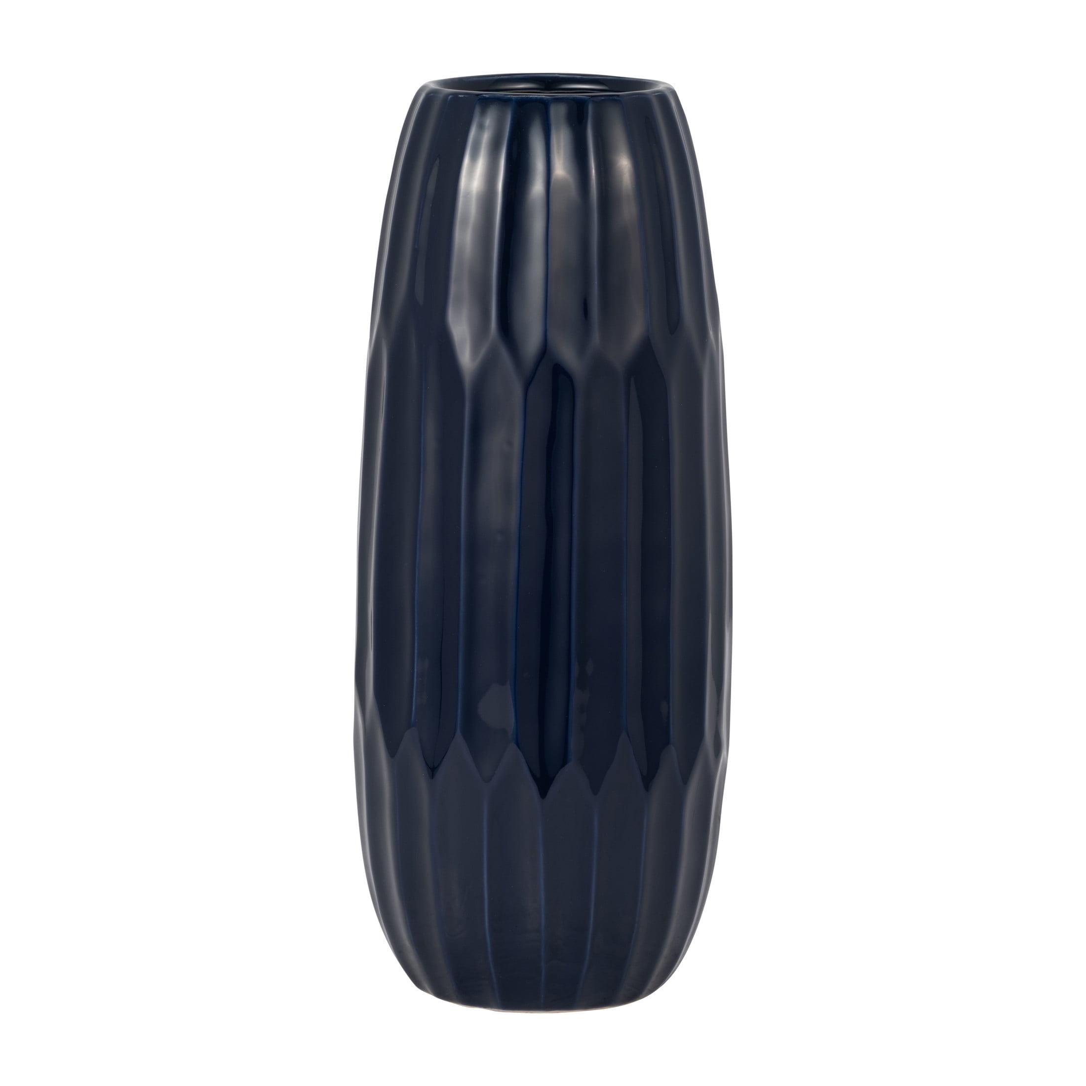Sagebrook Home Modern Neutral Ceramic Vase - Walmart.com