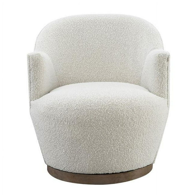 Sagebrook Home 16732-02 Wood Swivel Chair, Gray - Walmart.com