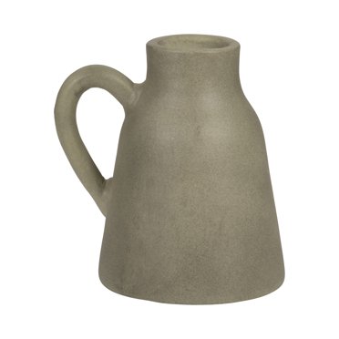 Terracotta, 17" Unique Jug With 2 Handles, Black - Walmart.com