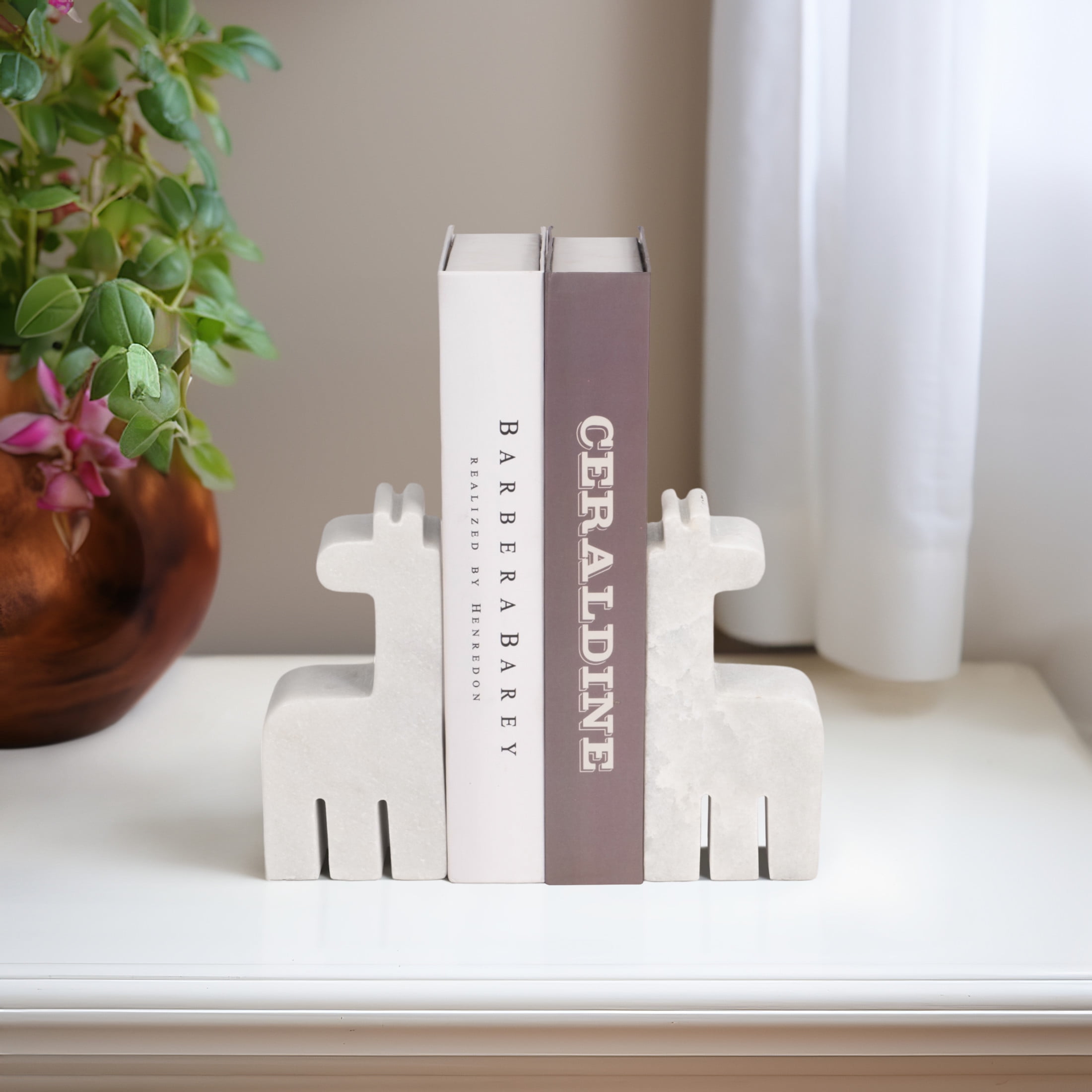 Sagebrook Home Giraffe Bookends - Walmart.com
