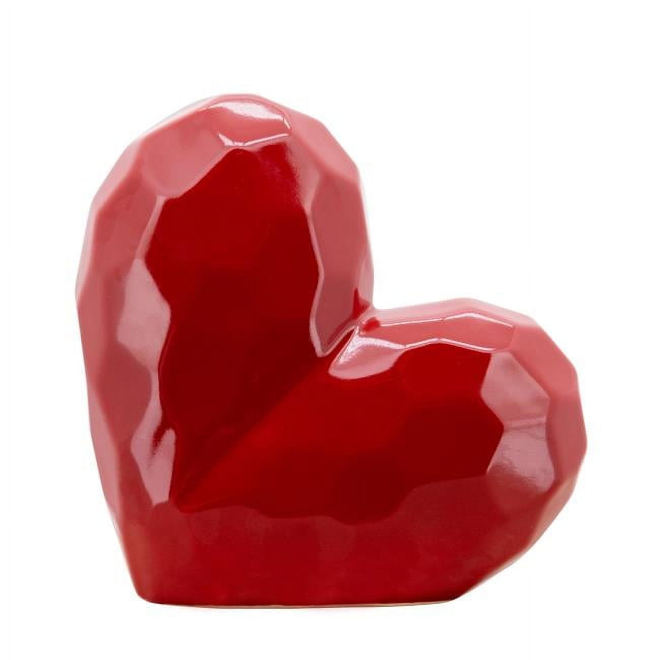 Sagebrook Home 8" Heart Table Decor, Red - Walmart.com