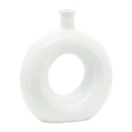 Sagebrook Home 22"h Teardrop Vase, White - Walmart.com
