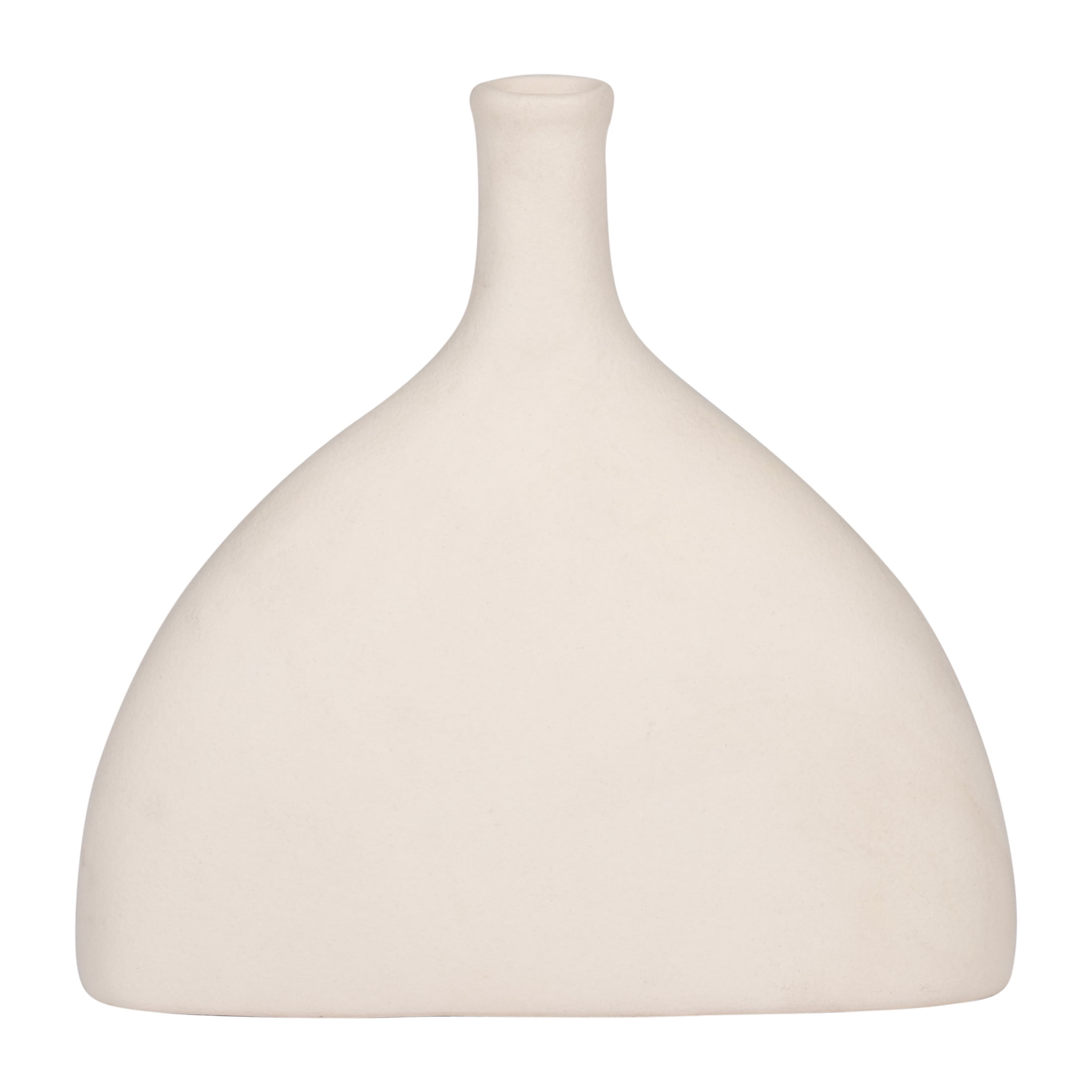 Sagebrook Home Ceramic Solid Round Half Dome Vase - Walmart.com