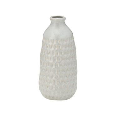 Sagebrook Home Ceramic 6"h Round Aztec Vase, Gray - Walmart.com