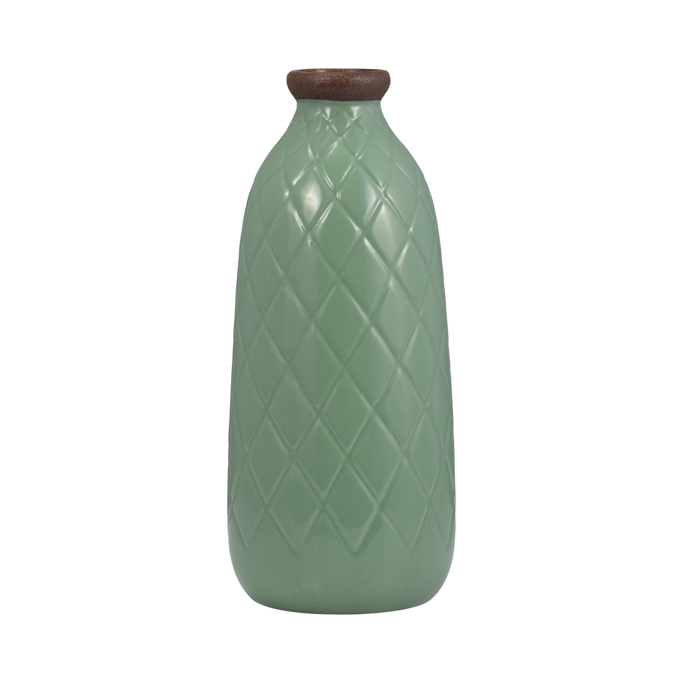 Sagebrook Home Ceramic Vase - Elegant Accent Piece for Stylish Decor ...