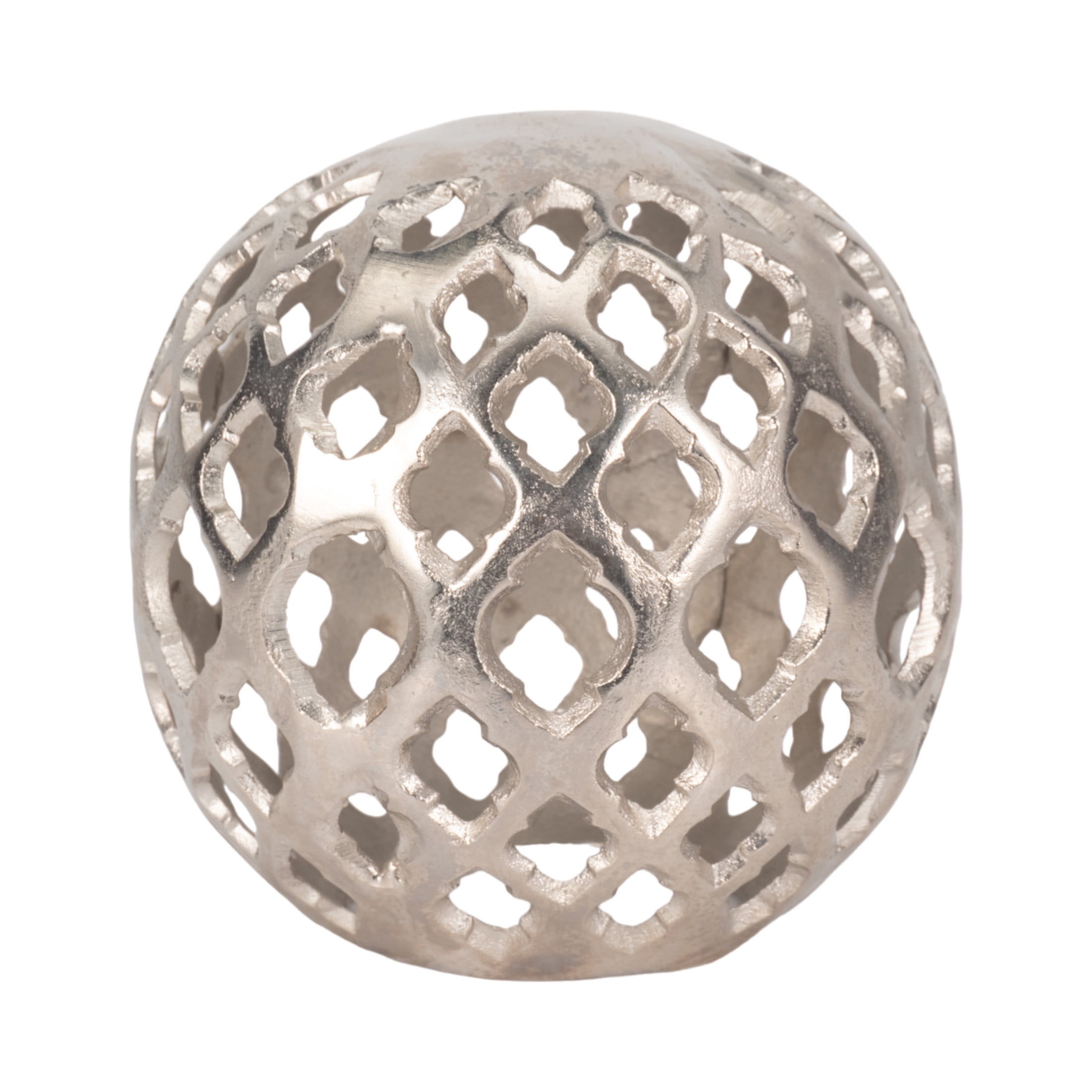 Sagebrook Home Decorative Metal Orb Contemporary Cut-Out Aluminum Orb ...