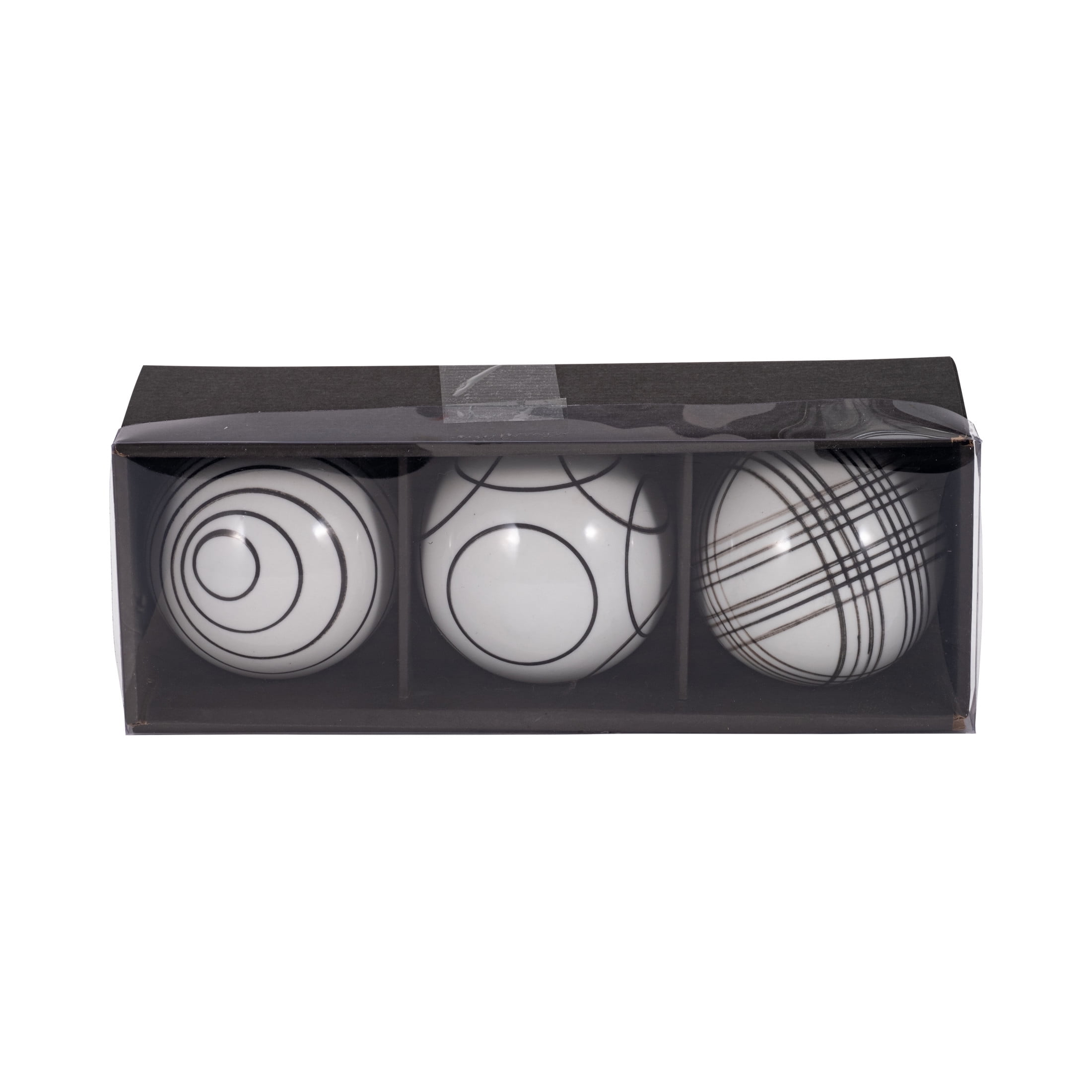 Sagebrook Home Decorative Orbs Set for Home Accents, Elegant ...