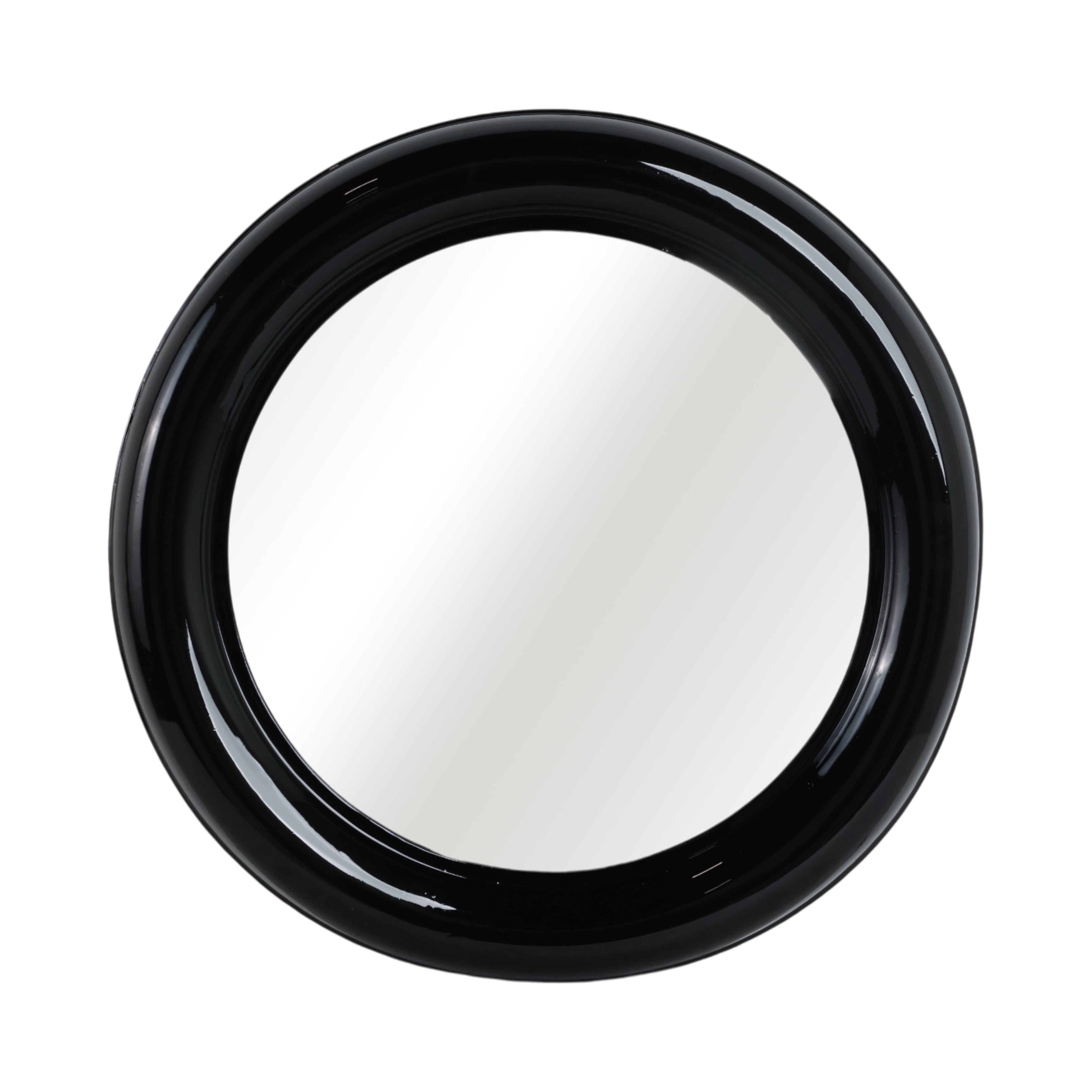 Sagebrook Home Metal 36" Round Mirror, Black - Walmart.com