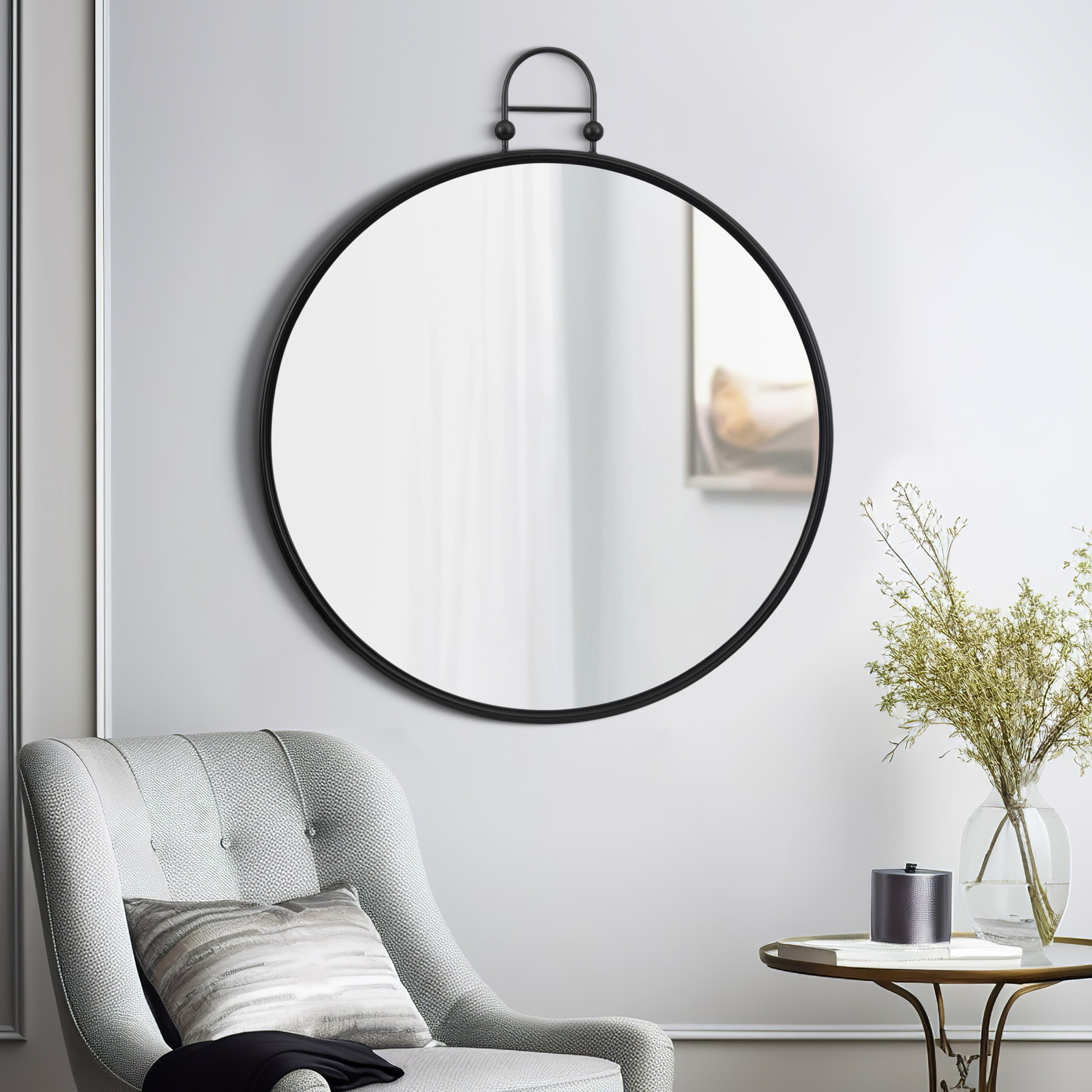 Sagebrook Home Metal Hoop Wall Mirror - Reflect Your Style - Walmart.com
