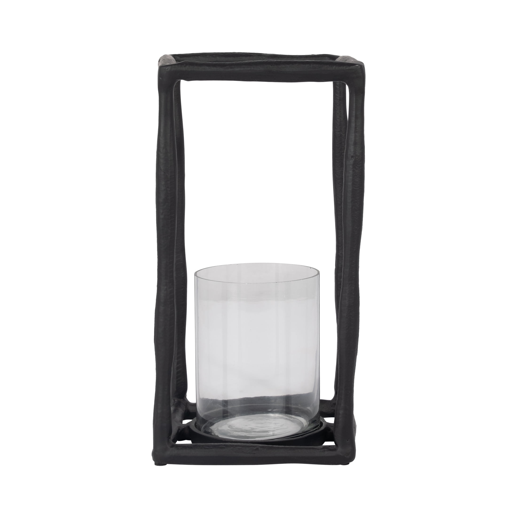 Sagebrook Home Metal, Open Square Hurricane Candle Holder - Walmart.com