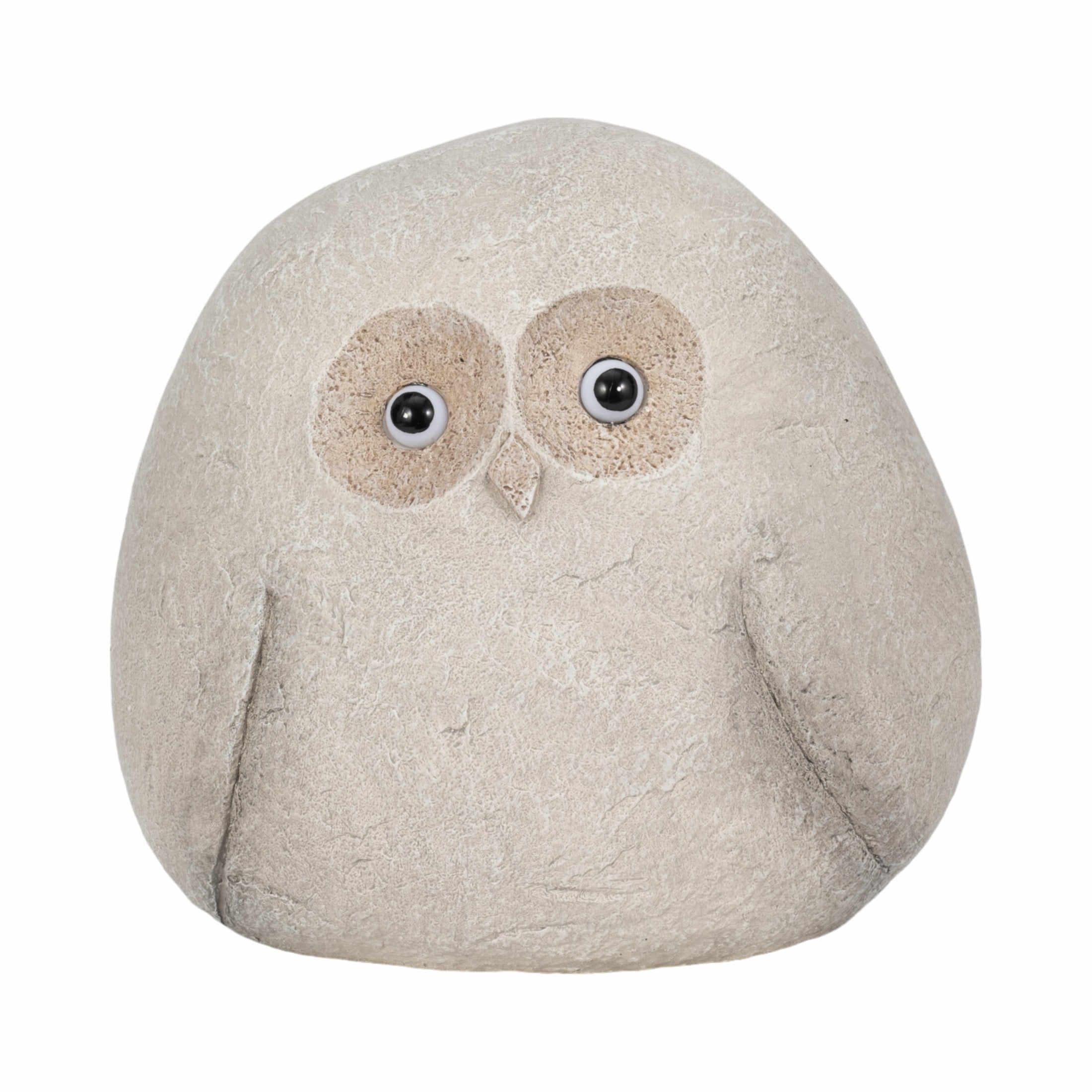 Sagebrook Home Whimsical Garden Owl Statuary - Solar Powered Eyes ...