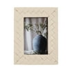 Sagebrook Home 4x6" 2-toned Resin Frame, Natural/white - Walmart.com