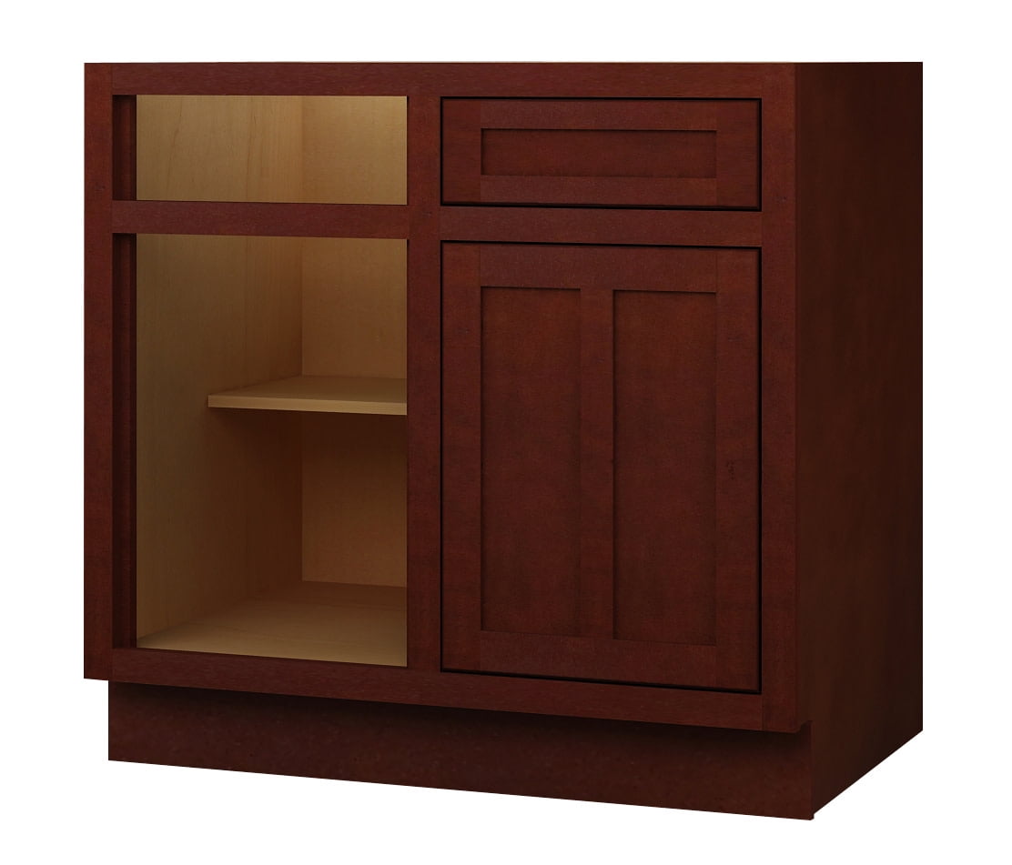 Sagehill Designs Ldb36bc Lakewood 36" Blind Corner Cabinet - Cabernet ...