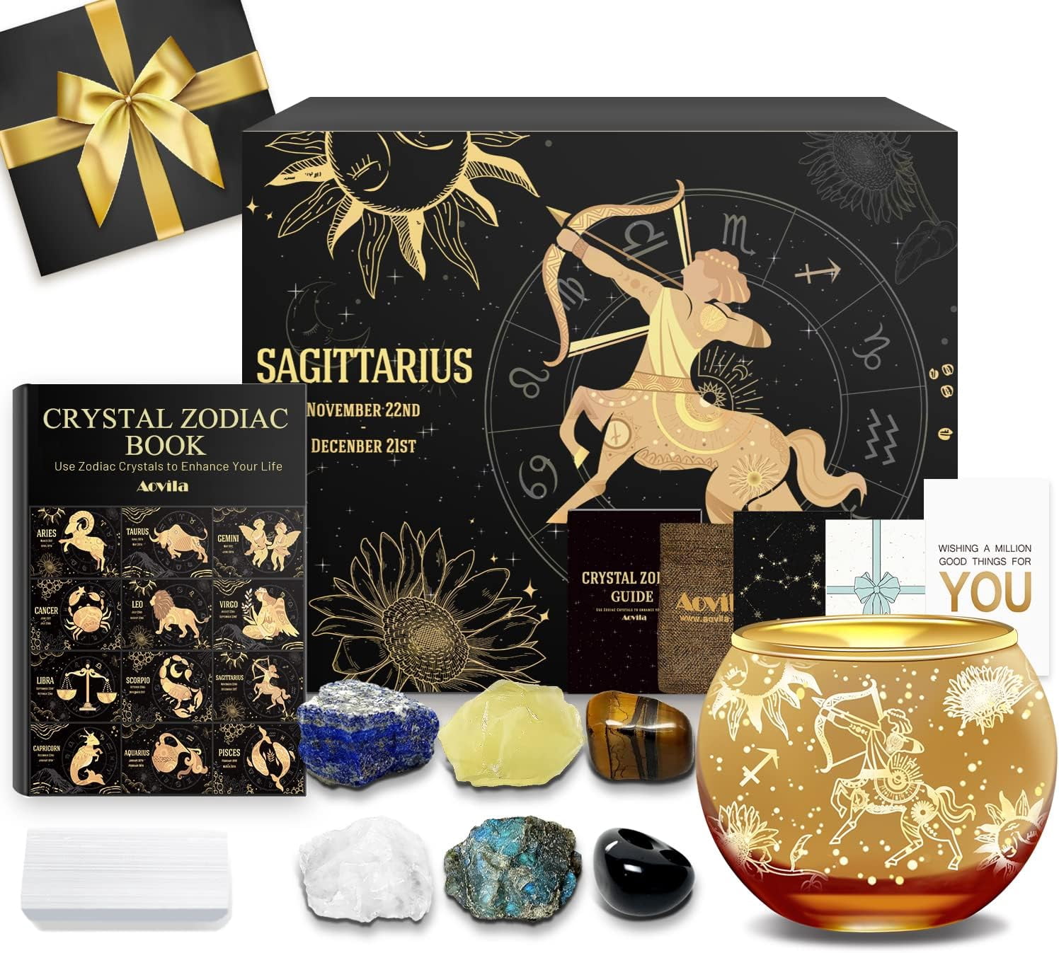 Sagittarius Birthday Gifts for Women - Sagittarius Candle Holder ...