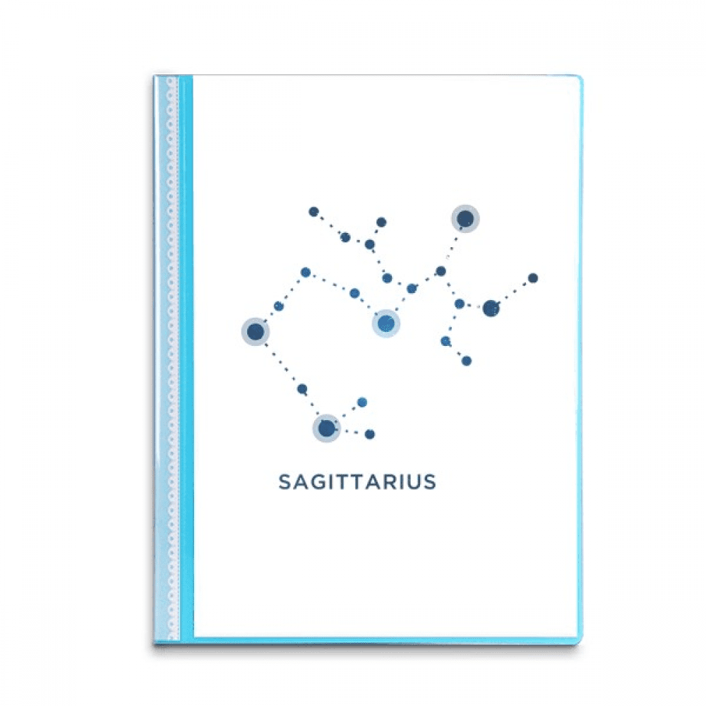 Sagittarius Constellation Sign Zodiac Book Sheet Protectors Portfolio ...