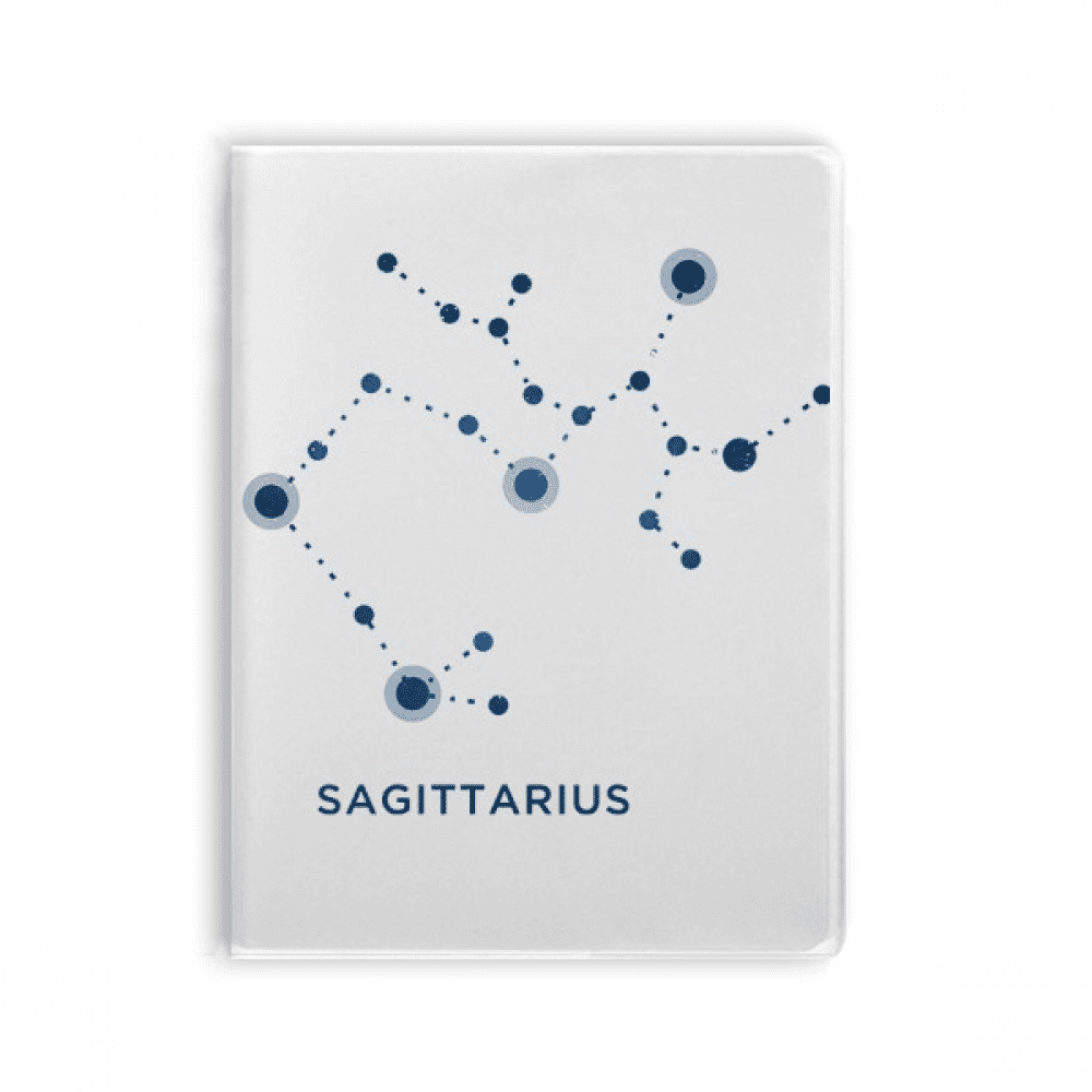 Sagittarius Constellation Sign Zodiac Notebook Gum Cover Diary Soft ...