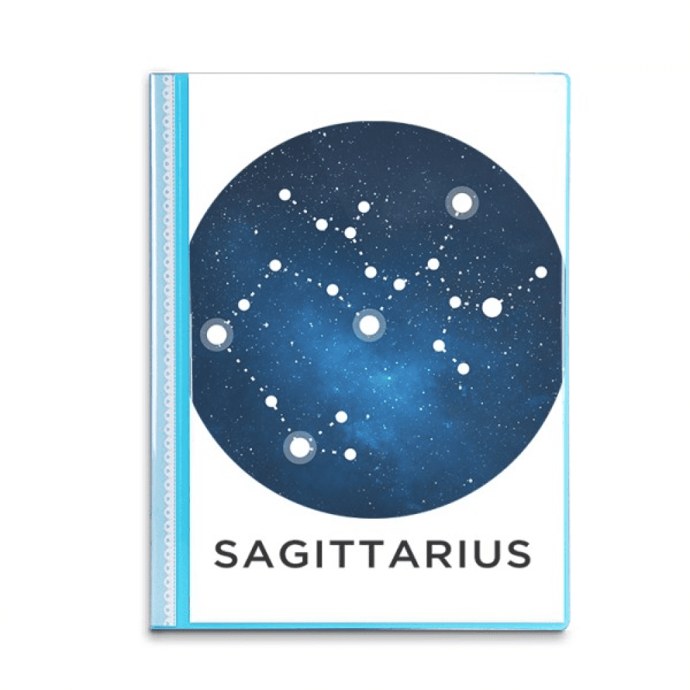 Sagittarius Constellation Zodiac Sign Book Sheet Protectors Portfolio ...