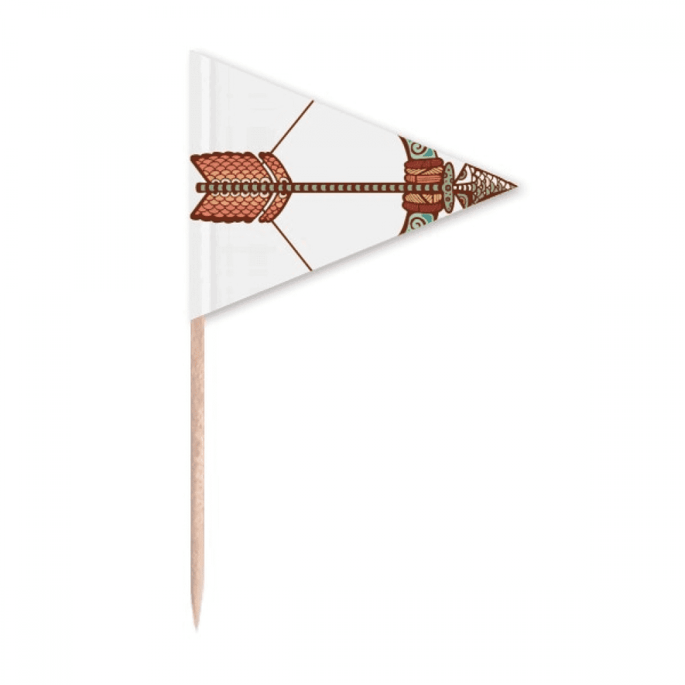 Sagittarius Constellation Zodiac Symbol Toothpick Triangle Cupcake ...