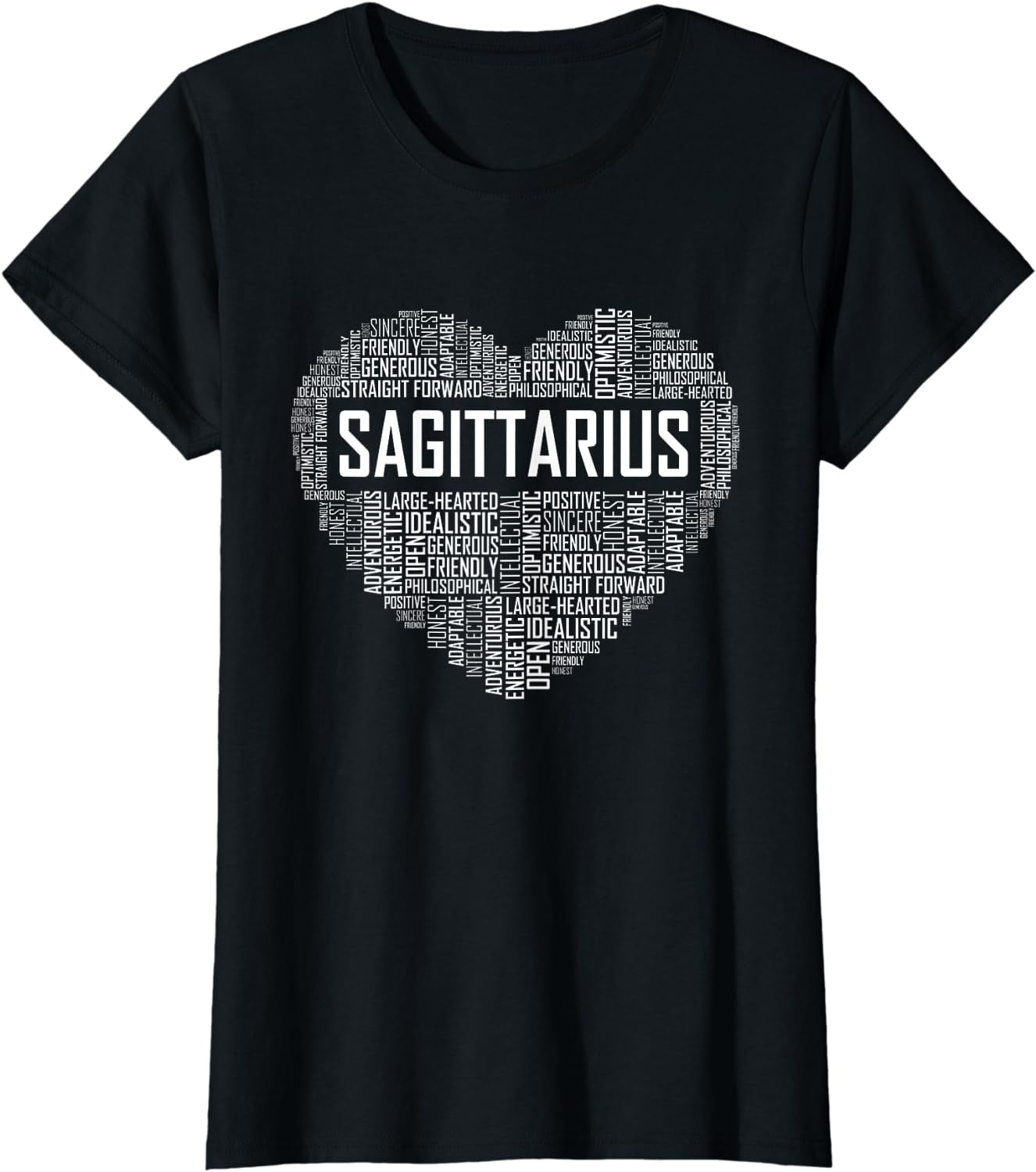 Sagittarius Zodiac Traits Horoscope Astrology Sign Gift T-Shirt ...