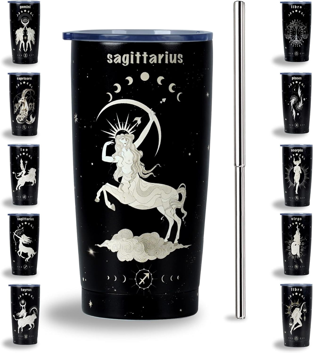 Sagittarius Zodiac Tumbler Perfect Astrology Gift for Women and Men ...