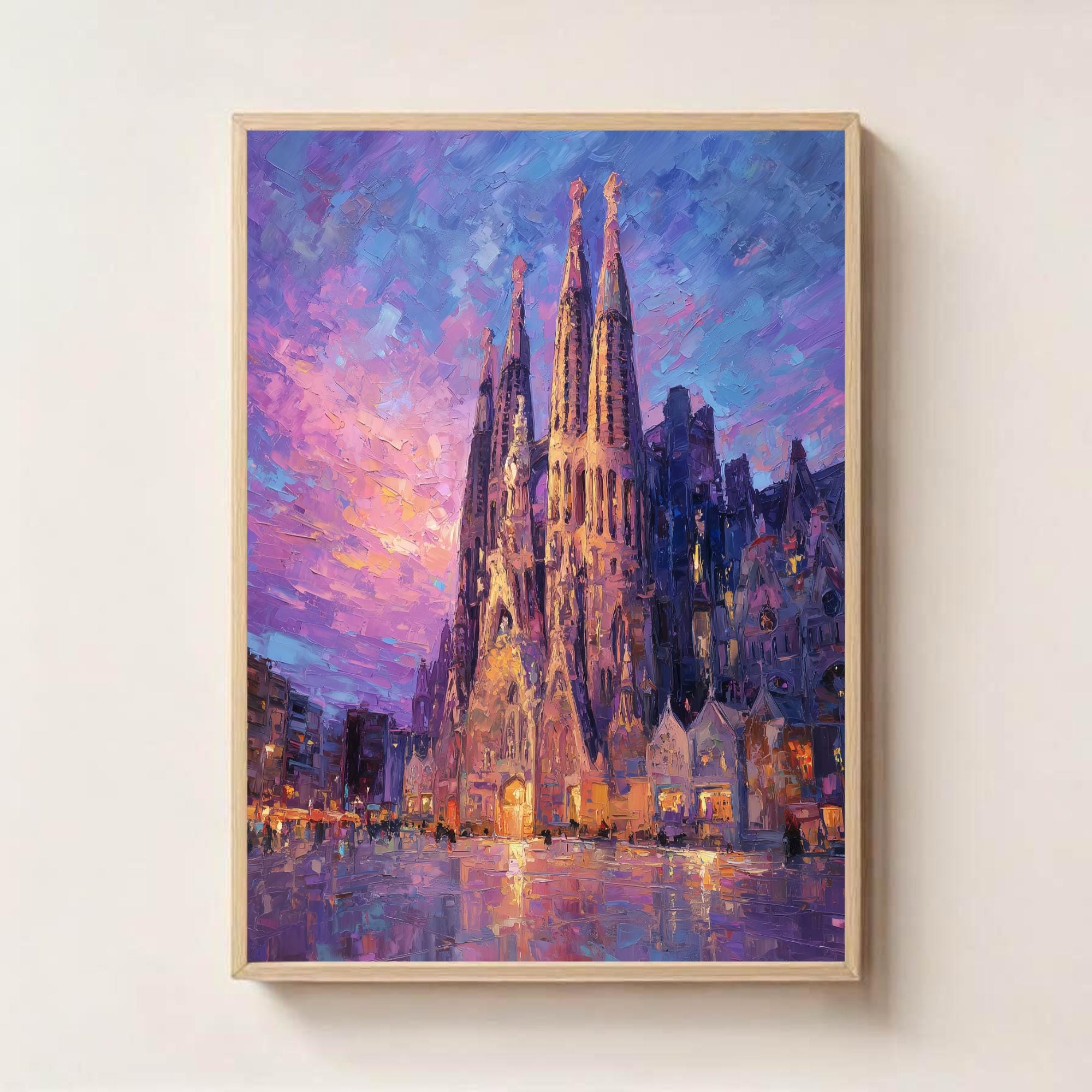 Sagrada Familia Wall Art Printable, Barcelona , Gaudi Architecture ...