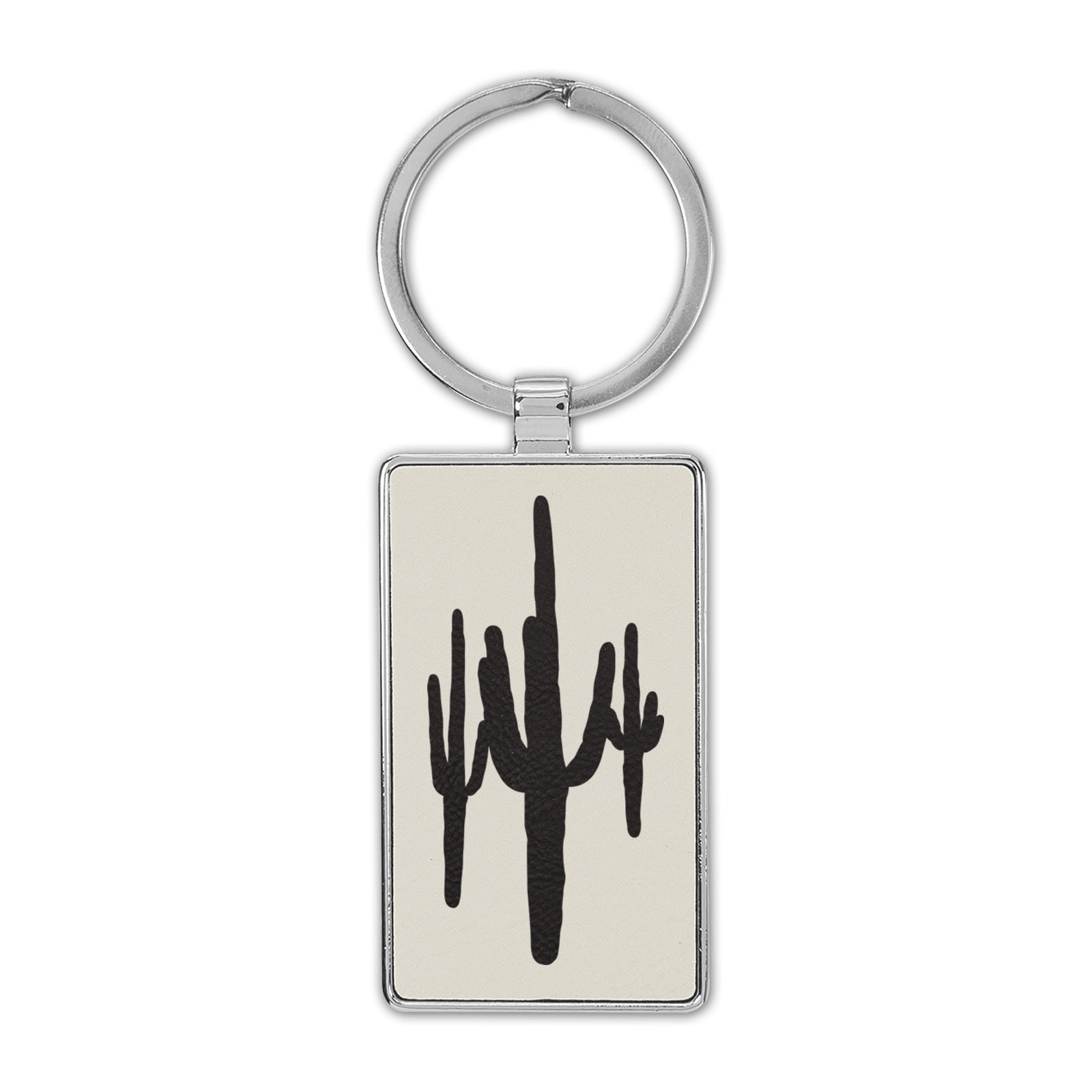 Saguaro Cactus Premium Leatherette Keychain explore camp overland off ...