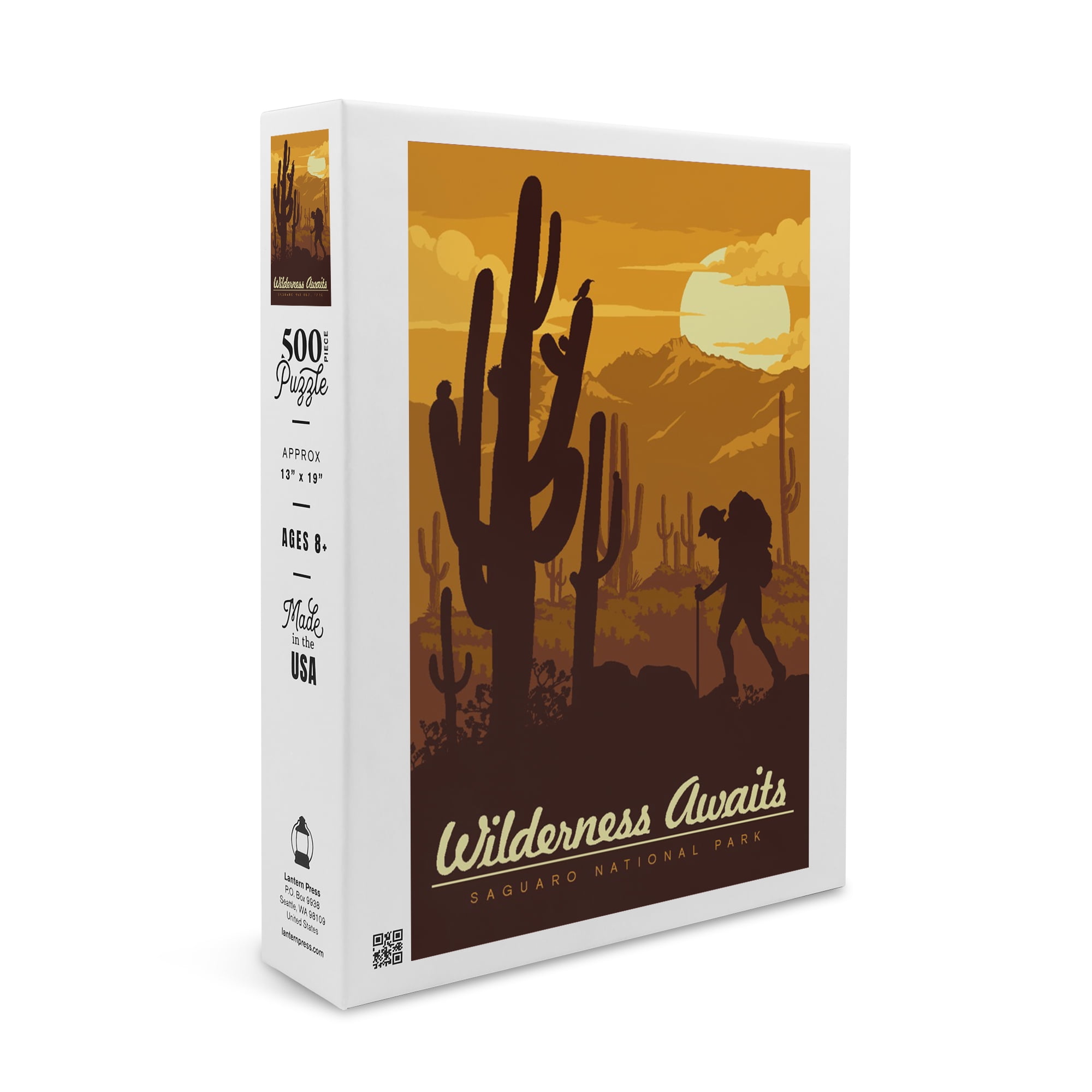 Saguaro National Park, Arizona, Wilderness Awaits, Vector Backpacker ...