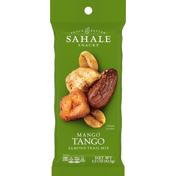 Sahale Snacks Mango Tango Almond Trail Mix, Non-GMO, Gluten-Free, 1.5oz ...