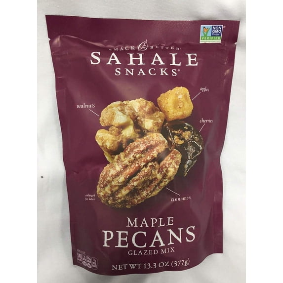 Smucker's Sahale Snacks Maple Pecan Glazed Mix, Pecans, Walnuts, Apples ...