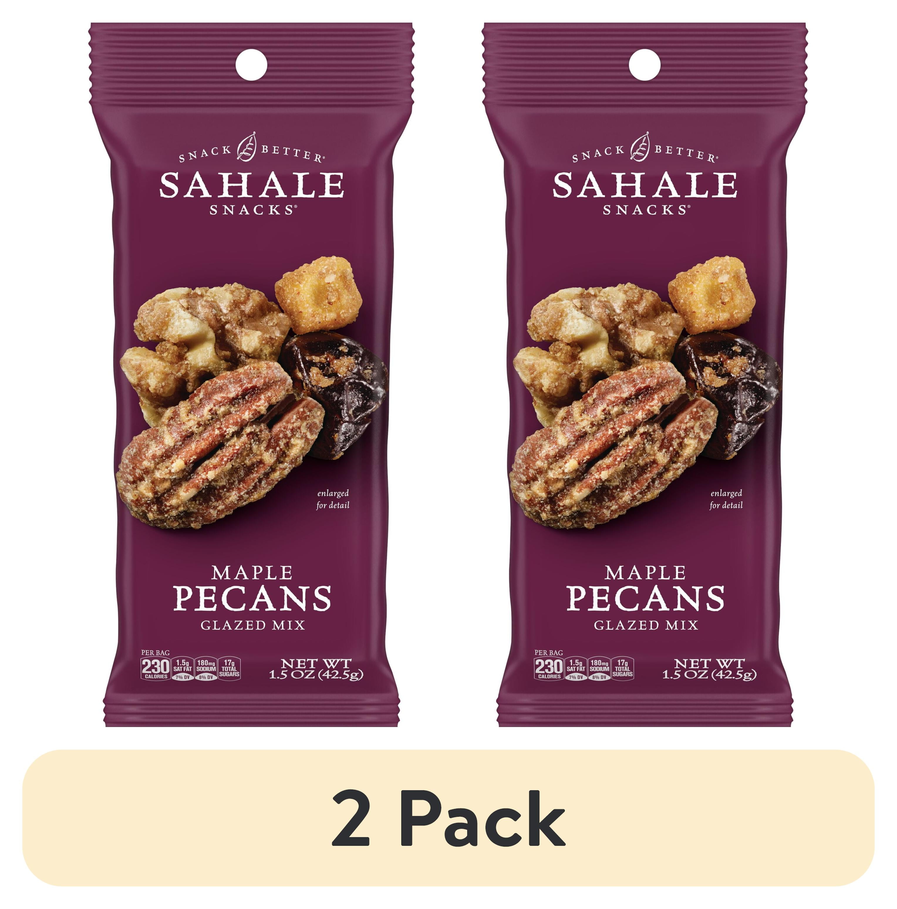 (2 pack) Sahale Snacks Maple Pecans Glazed Mix, 1.5 Ounces - Gluten ...