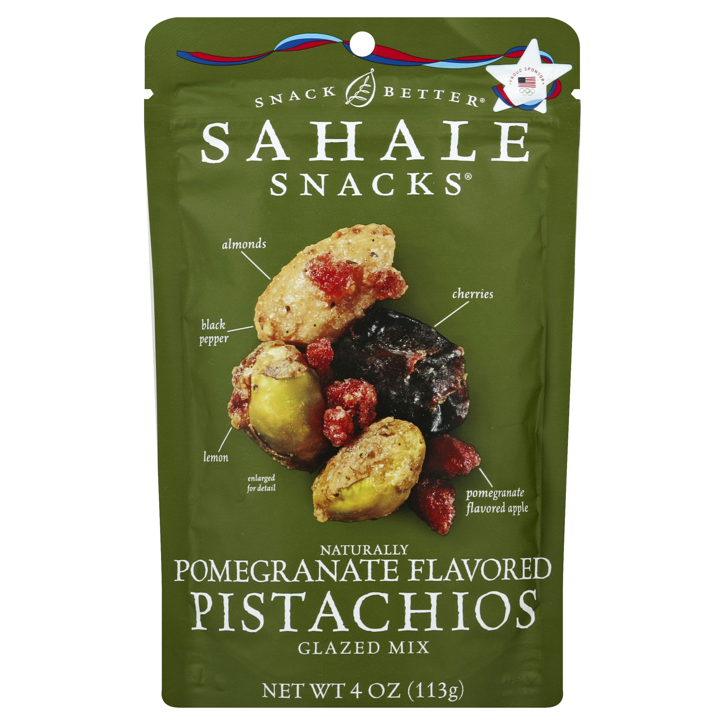 Sahale Snacks Nut Mix Pomegranate Flavored Pistachios 4 oz (Pack Of 6 ...
