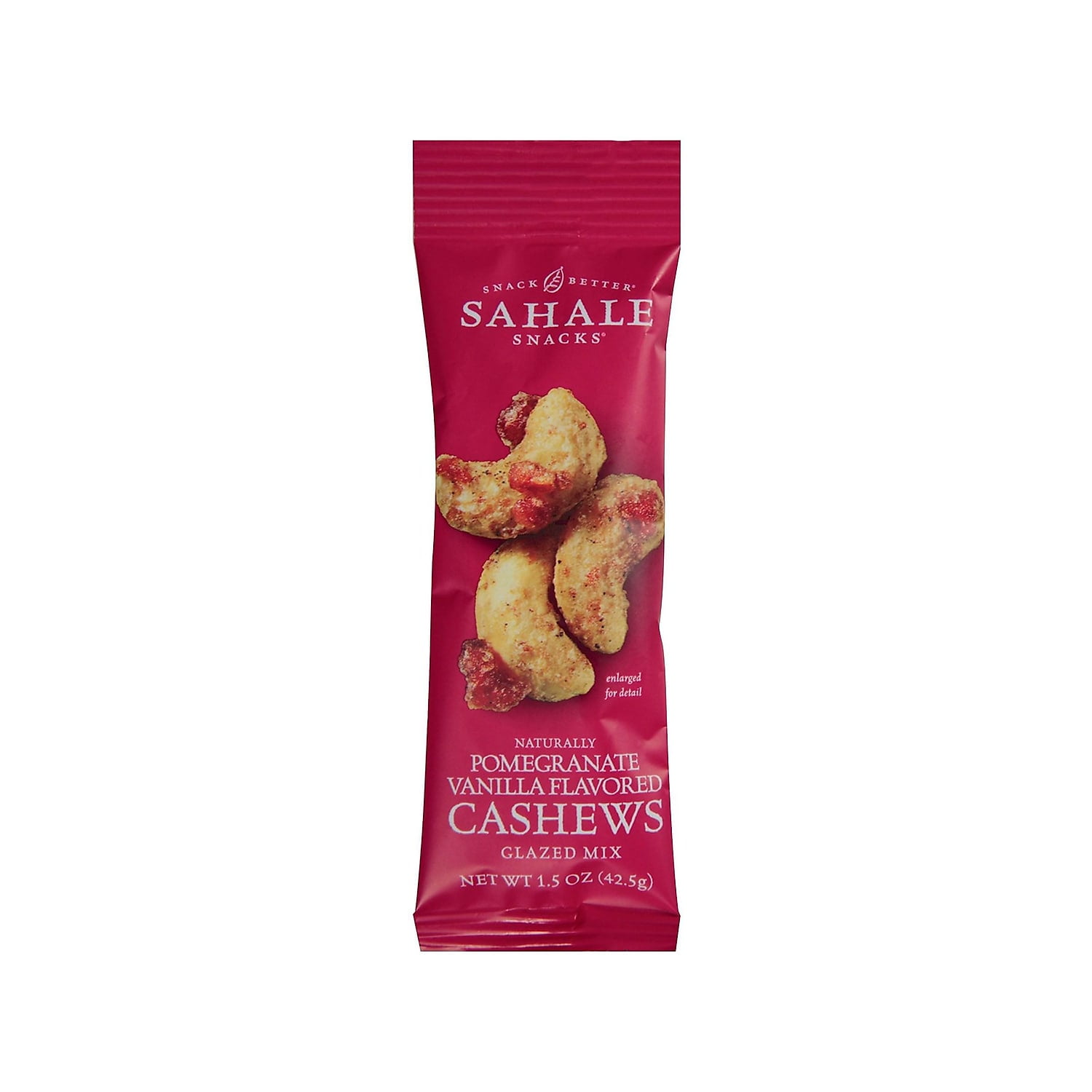 Sahale Snacks Nuts Pomegranate Vanilla Flavored Cashews 1.5 Oz. 2398773 ...