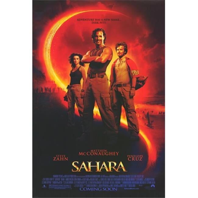 Sahara Movie Poster - 11 x 17 in. - Walmart.com